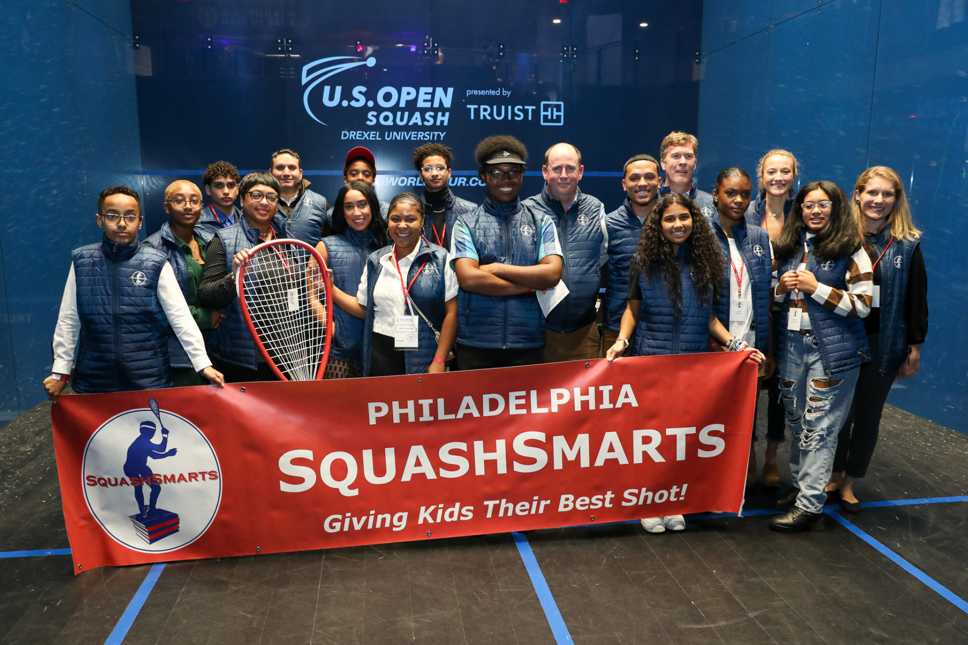 U.S. Open Hosts SquashSmarts VIP Night | U.S. Open Squash Championships