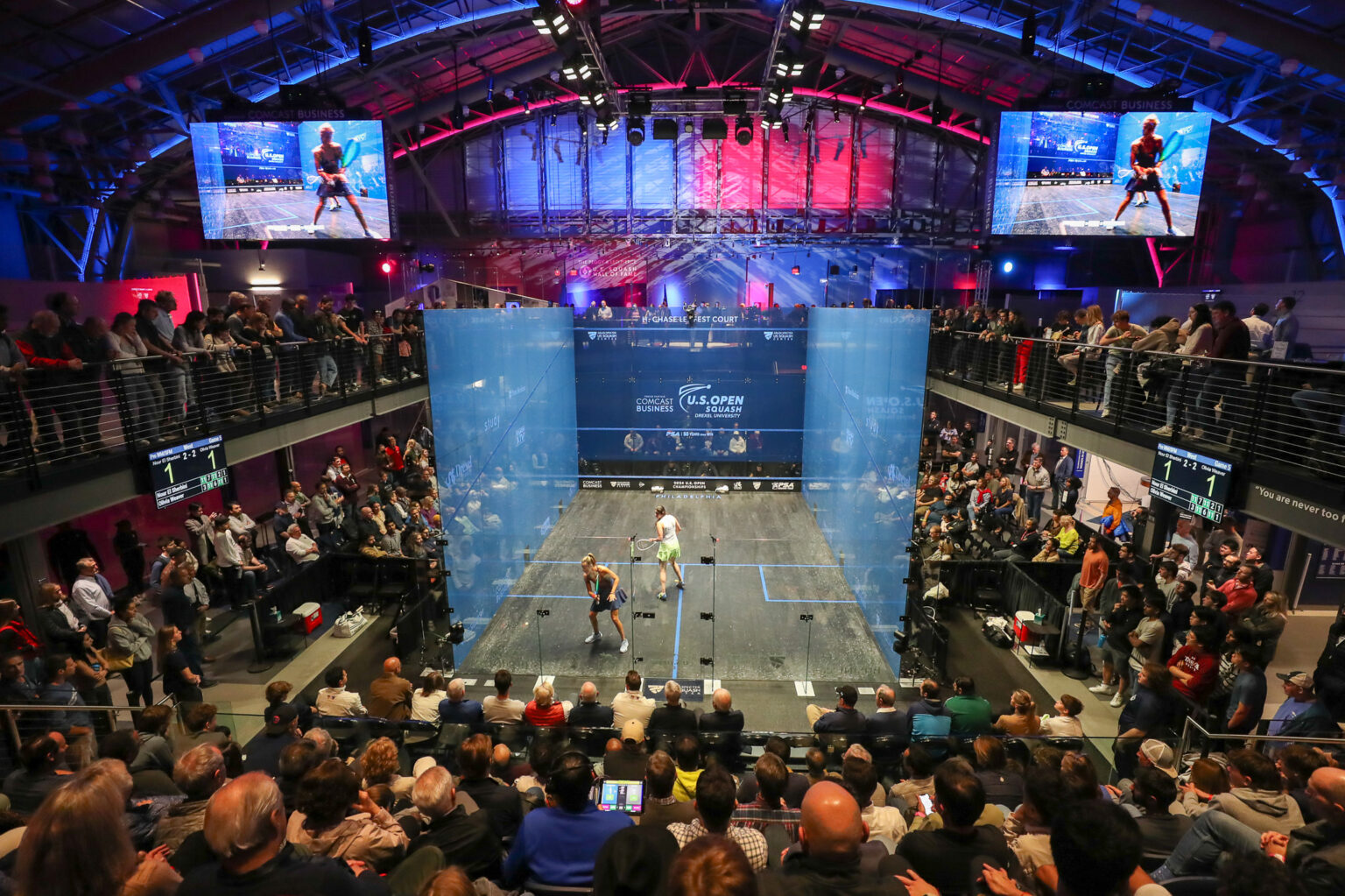 U.S. Open Squash Championships | At the Arlen Specter US Squash Center